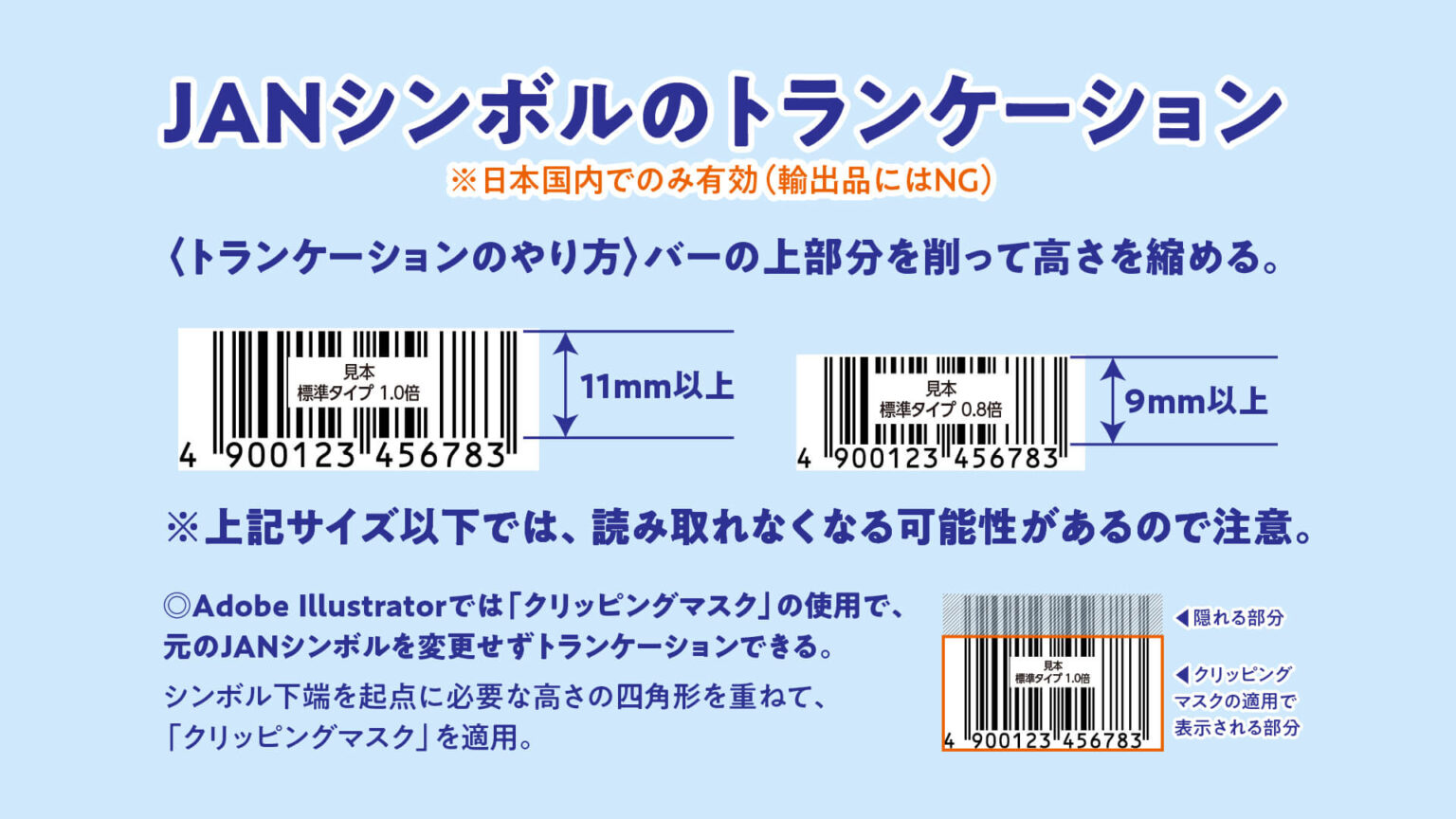 【化粧箱のバーコード印刷ガイド】JANコードのサイズ・色・注意点を徹底解説